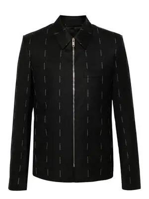 Givenchy Wool Zipped Jacket - Black