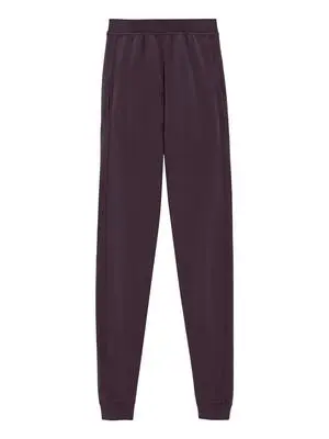 Saint Laurent Wool Sweatpants - Purple