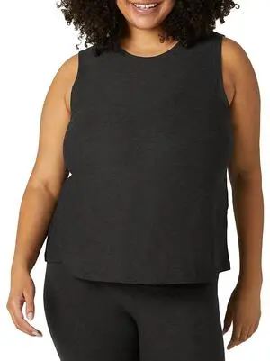 Beyond Yoga Featherweight Rebala Top - Darkest Night