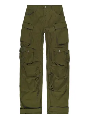 ATTICO The Attico Wide-Leg Cargo Trousers