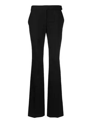 Stella McCartney Pressed-crease Trousers - Black