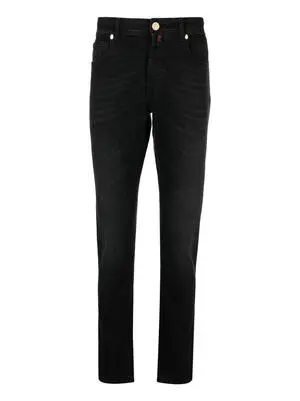 BILLIONAIRE Super Straight Jeans - Black