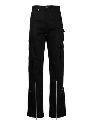 HELIOT EMIL Definite Cargo Trousers - Black