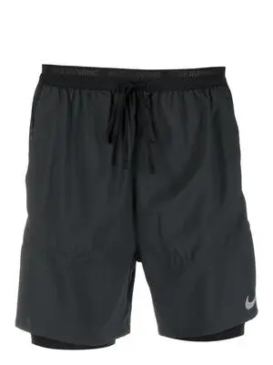 Nike Logo-print Running Shorts - Black