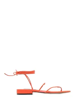 SERGIO ROSSI Sr Lunettes Open-toe Sandals - Orange