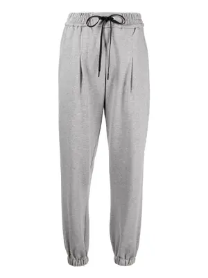 3.1 Phillip Lim Mélange-effect Track Pants - Grey