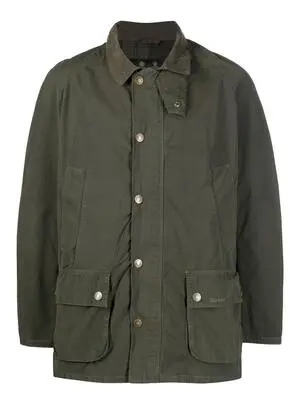 Barbour Spread-collar Shirt Jacket - Green