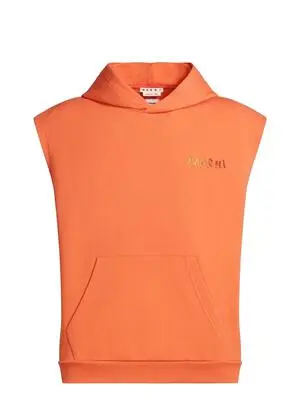 Marni Logo Sleeveless Sweatshirt - Orange