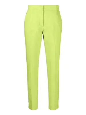 TWINSET High-waist Tapered Trousers - Green
