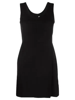 JIL SANDER Sleeveless A-line Minidress - Black