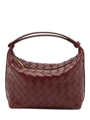 Bottega Veneta Bottega Veneta Mini Wallace Leather Top-Handle Bag Barolo