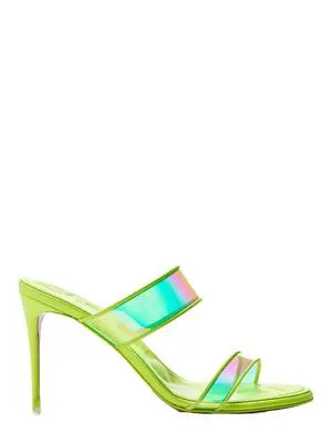 CHRISTIAN LOUBOUTIN Just Loubi 85mm Sandals - Yellow