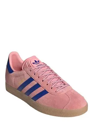 Adidas Adidas Gazelle Lace-Up Sneakers Pink Spark/lucid Blue/sulfur