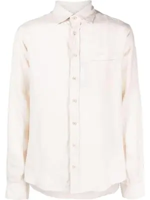 Sease Button-up Hemp Shirt - Neutrals