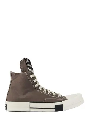 Rick Owens Converse Turbodrk Chuck 70 High-top Sneakers - Gray