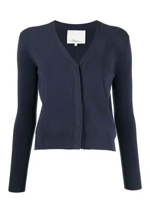 3.1 Phillip Lim V-neck Cardigan - Blue