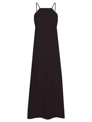 Proenza Schouler White Label Cut-out Sleeveless Midi Dress - Black