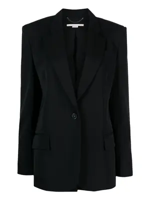 Stella McCartney Single-breasted Blazer - Black