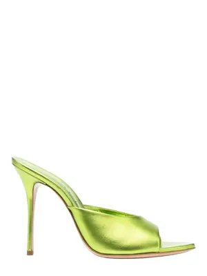 Casadei 115mm Julia Ilary Flash Sandals - Green