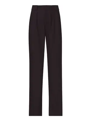 Proenza Schouler White Label Pleat-detail Tailored Trousers - Black