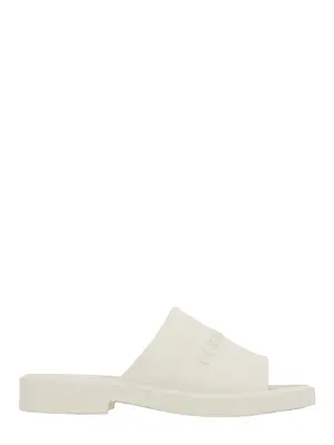 SALVATORE FERRAGAMO Logo-Debossed Open-Toe Slides