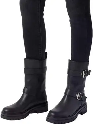 GIANVITO ROSSI Gianvito Rossi Amphibian Buckled Boots