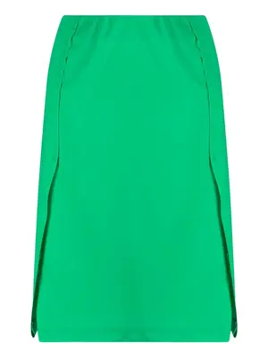 RAF SIMONS Raf Simons Pleated-Panel Midi Skirt