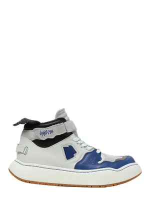 ADER ERROR Panelled High-top Sneakers - Blue