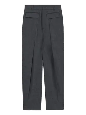 ADER ERROR Fran Wool Tailored Trousers - Grey