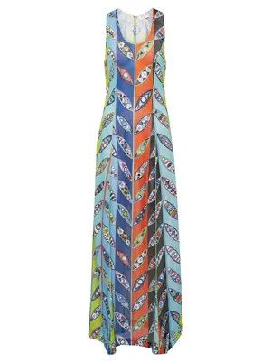 Emilio Pucci Girandole Maxi Dress - Multicoloured