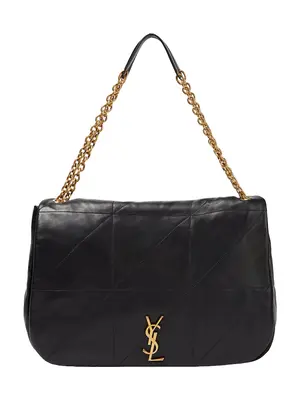 Saint Laurent Jamie 4.3 Leather Shoulder Bag - Black
