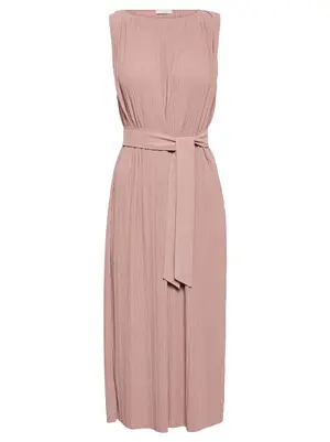 Max Mara Vadius Belted Midi Dress - Pink
