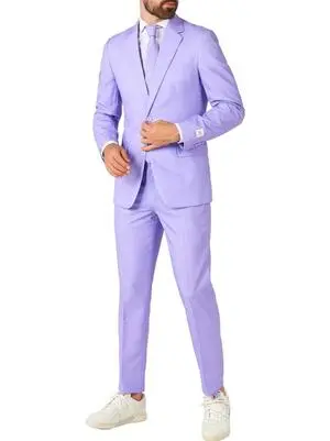 Opposuits Lavish Slim Fit Two-piece Suit & Tie Set - Lavender