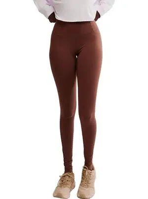 Free People Fp Movement Never Better High Waist Leggings Cocoa
