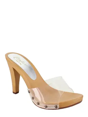 CANDIE'S Candie's Paxe Slide Sandal Clear