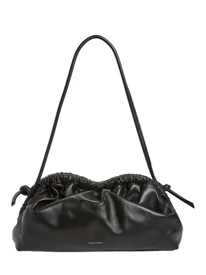 MANSUR GAVRIEL Small Cloud Clutch - Black/flamma