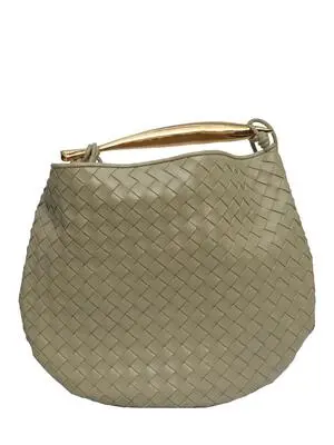 Bottega Veneta Bottega Veneta Sardine Intrecciato Leather Top Handle Bag 2929 Travertine-muse Bra