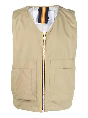 K-WAY Barnel 2.1 Amiable Gilet - Beige