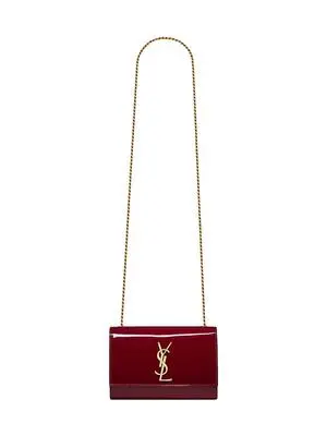 SAINT LAURENT Saint Laurent Kate Small Patent Leather Shoulder Bag