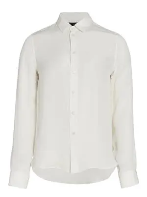 NILI LOTAN Gaia Silk Blouse - Ivory