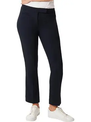 HOBBS LONDON Annie Slim Leg Trousers - Navy