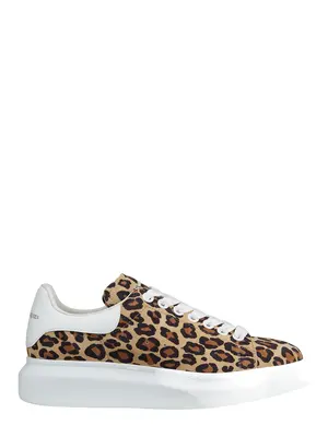 Alexander McQueen Oversized Sneakers Leopard