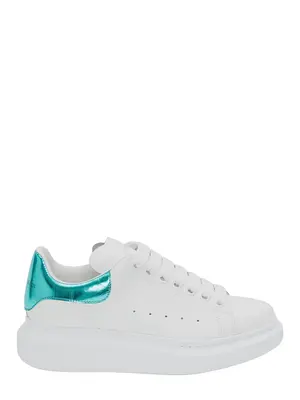 Alexander McQueen Oversized Sneakers White Emerald