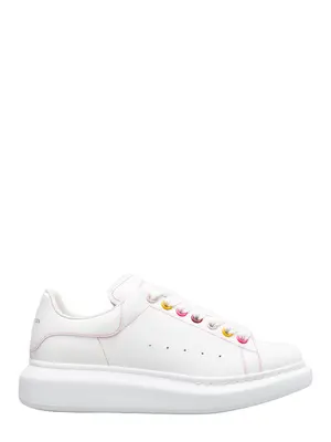 Alexander McQueen Oversized Sneakers White Pattern