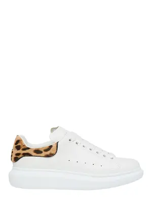 Alexander McQueen Oversized Sneakers White/leopard