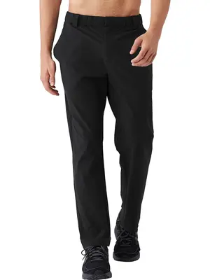 Alo Yoga Co-Op Cropped Tech Trouser Black