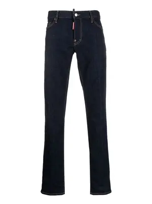 Dsquared2 Straight-leg Denim Jeans - Blue