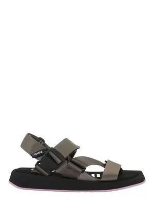 GANNI Multi-strap Sandals - Green