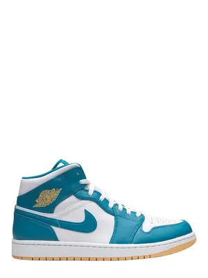 JORDAN Air 1 Mid Aquatone Sneakers - Blue