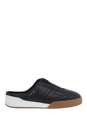 COURREGES Club 02 Leather Sneakers - Black